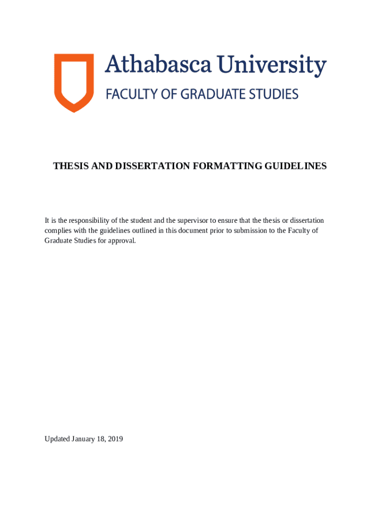 Thesis/Dissertation template Doc Template | pdfFiller