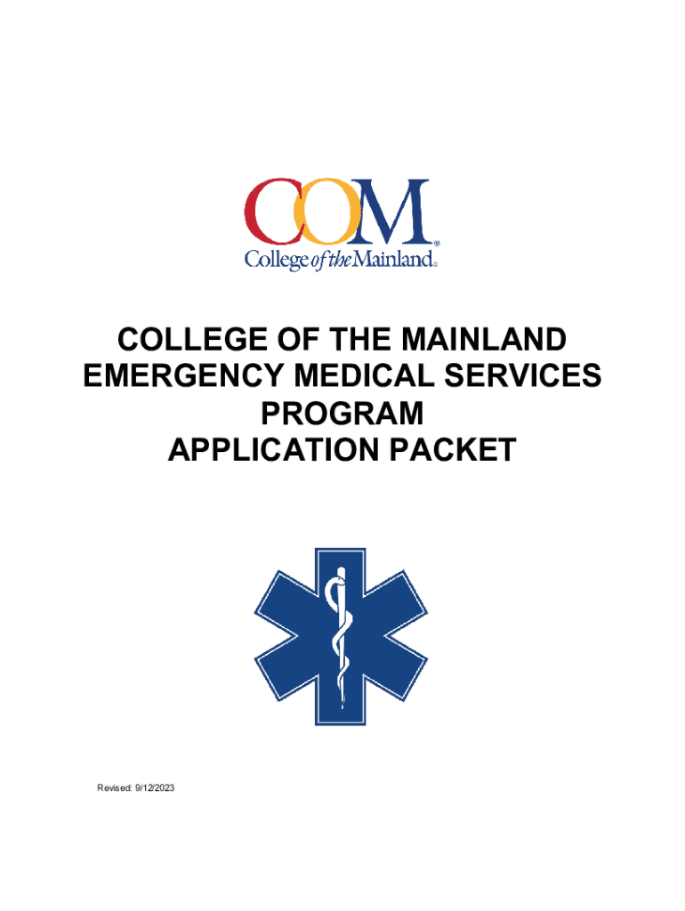 Fillable Online Emergency Medical Services - Academic Catalog Fax Email Print - pdfFiller