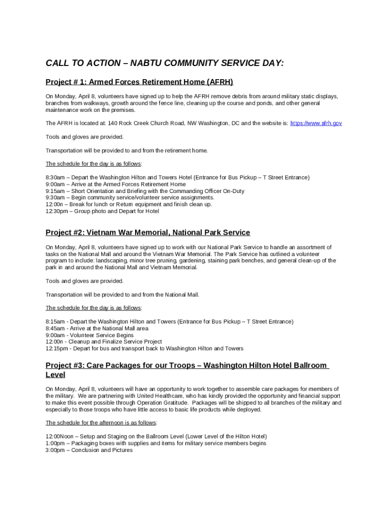 How to Write a Compelling Call to Action for Your Volunteer ... Doc ...