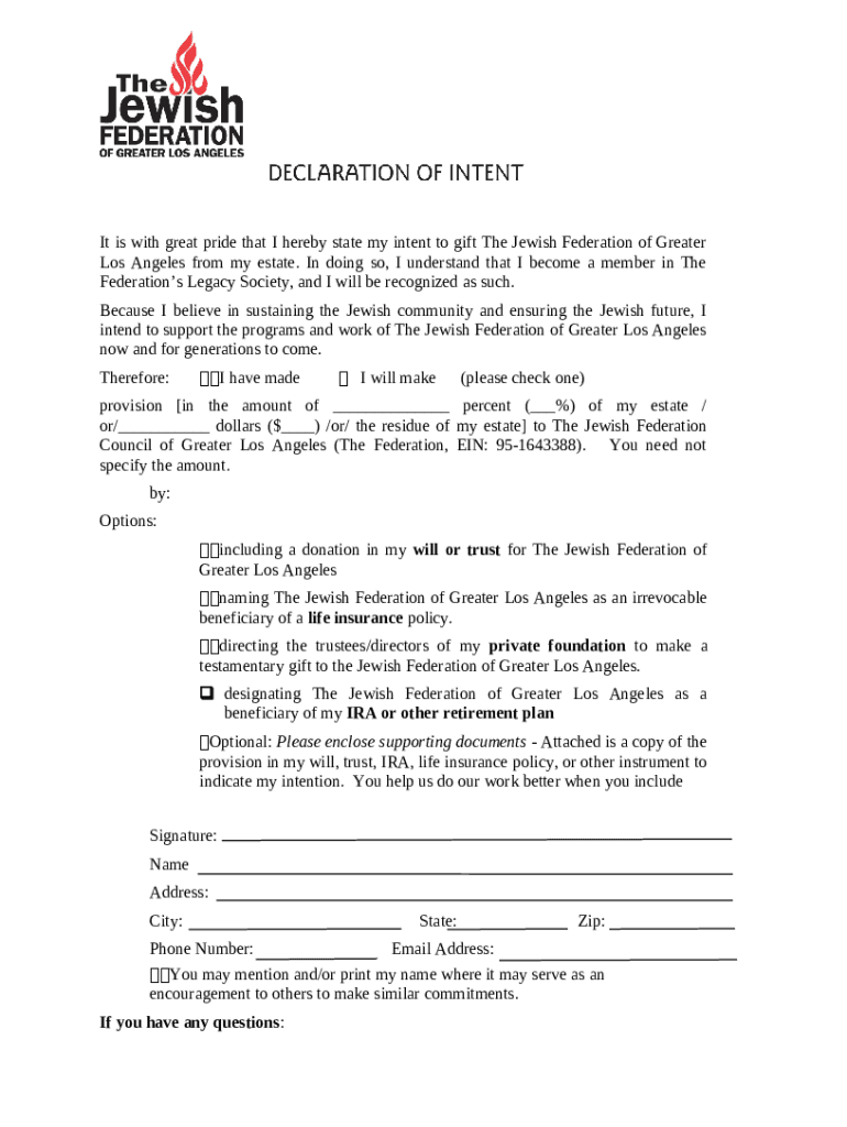 Donor-Advised Funds - The Jewish Community Foundation Of ... Doc Template | pdfFiller