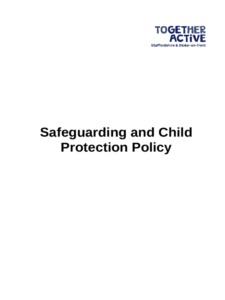 ACT Alliance Child Safeguarding Policy Doc Template | pdfFiller