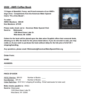 Fillable Online Printable PoM Book Form Fax Email Print - pdfFiller