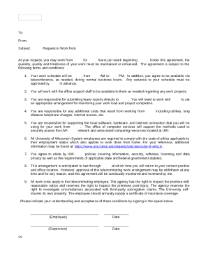 What To Include in Your Work Hour Reduction Letter Doc Template | pdfFiller