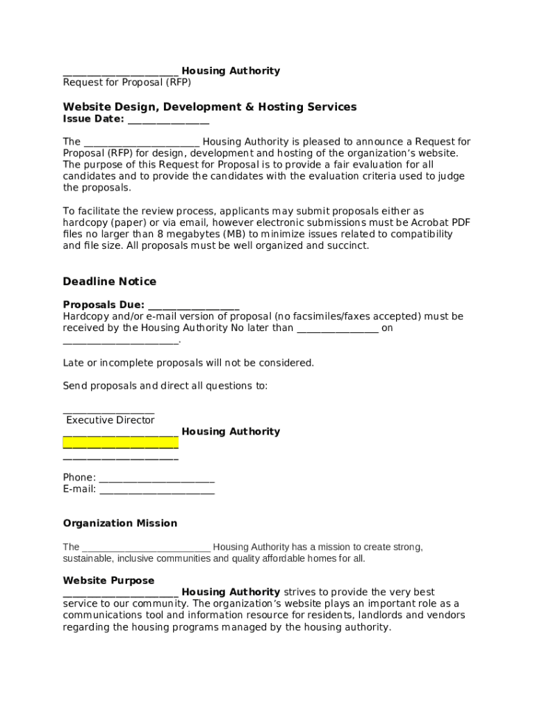 Request for Proposals (RFP) #21-031 Graphic Design Services Doc ...