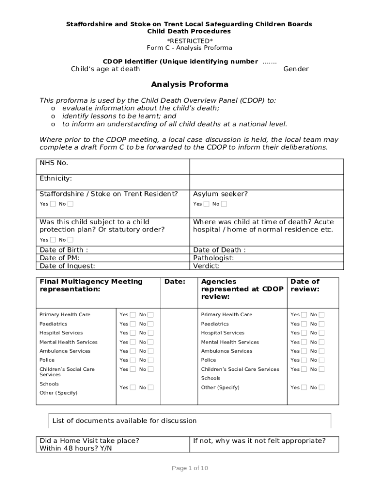 Section 10B - C Analysis Proa Doc Template | pdfFiller