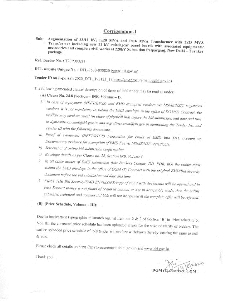 Fillable Online An 11 kV substation is fed by a 20 MVA, 33/11 kV Fax ...