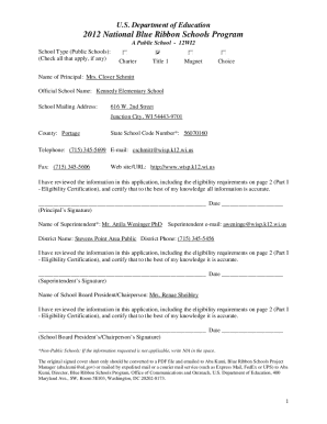 Fillable Online Two Los Angeles Unified schools recognized as national ...