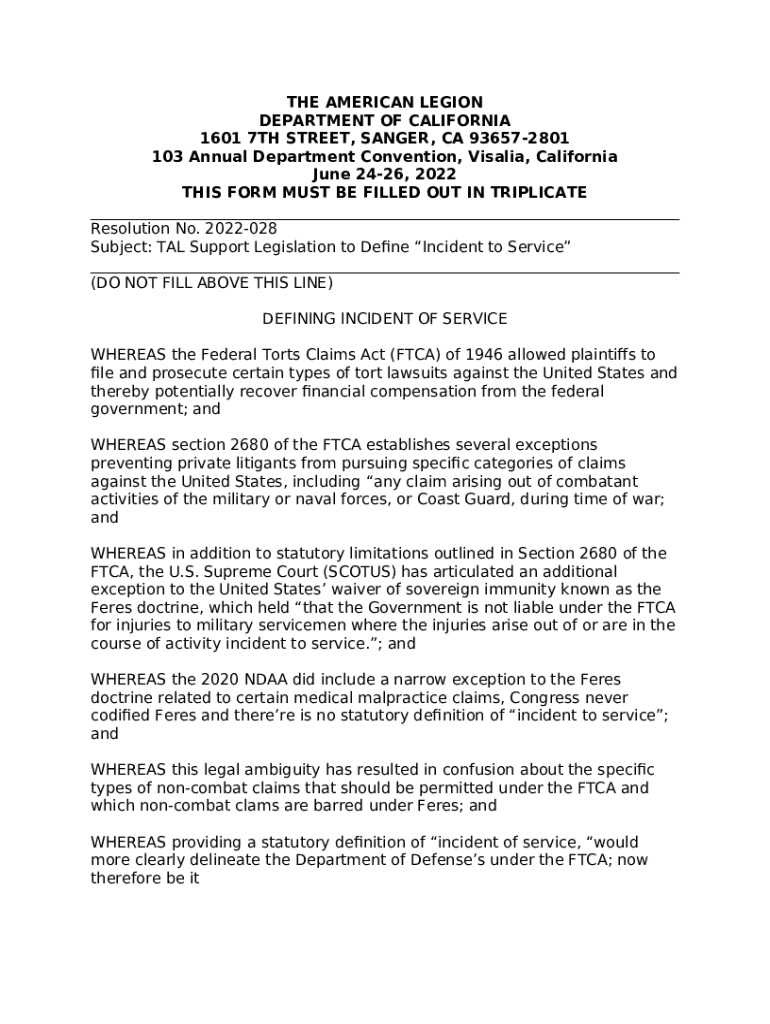 Department sCalifornia American Legion Doc Template | pdfFiller
