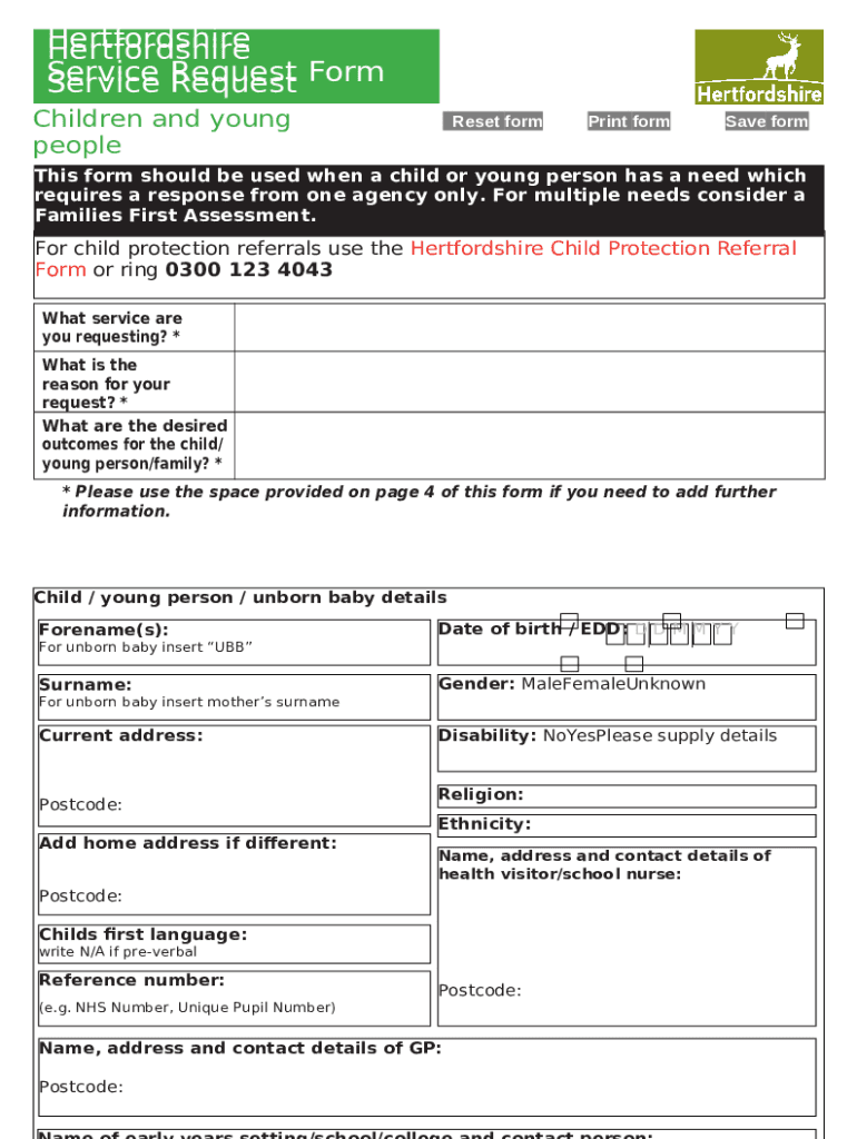 The Common Assessment Framework for ... Doc Template | pdfFiller