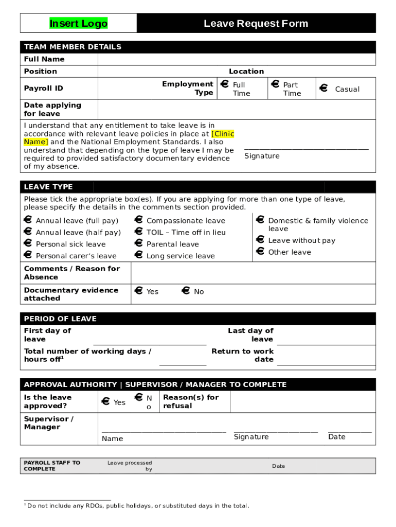 3e. Annual Leave Cash Out Agreement Doc Template | pdfFiller