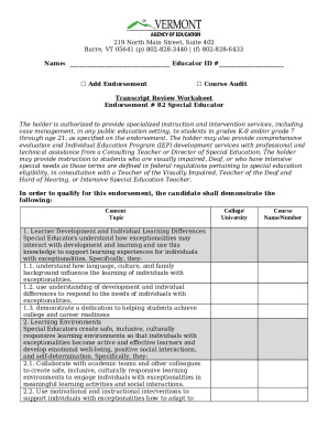 Educator Certification Help Guide - education vermont Doc Template ...