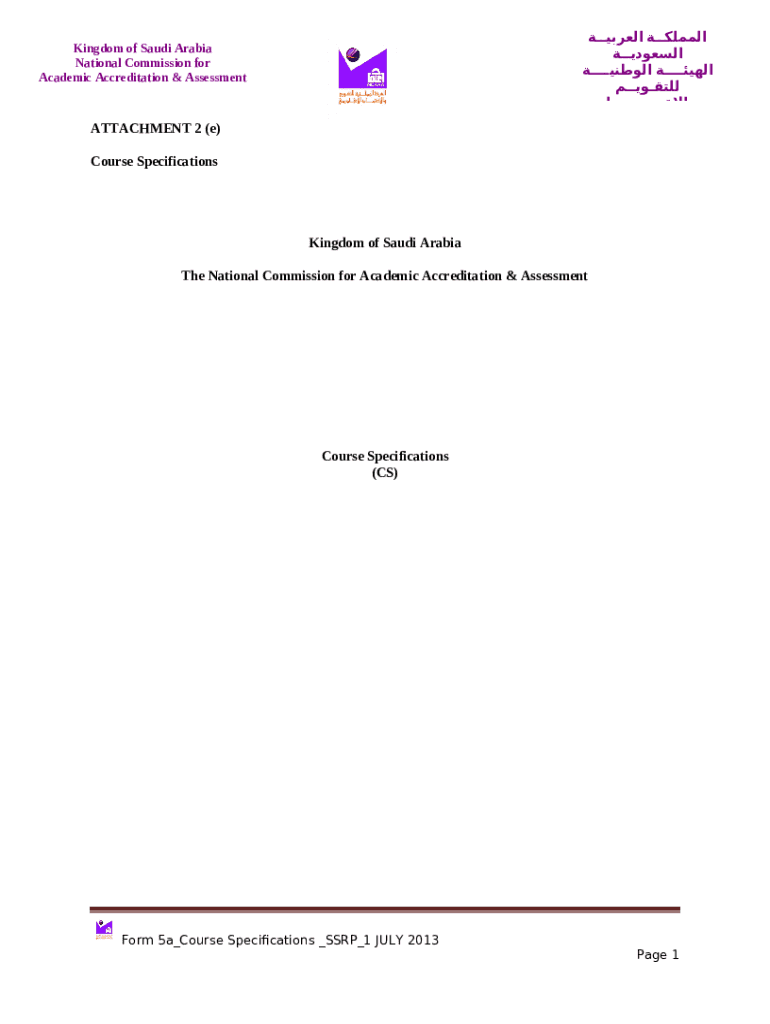 (PDF) ATTACHMENT 2 (e) Kingdom of Saudi Arabia The National ...
