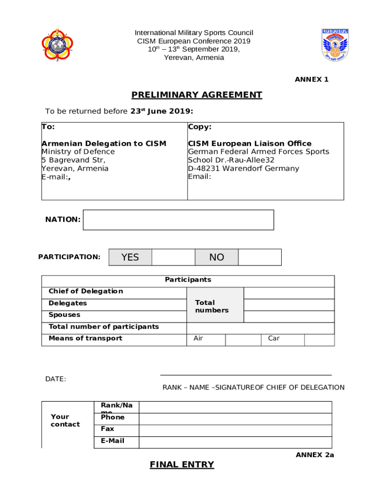 composition of the delegation Doc Template | pdfFiller