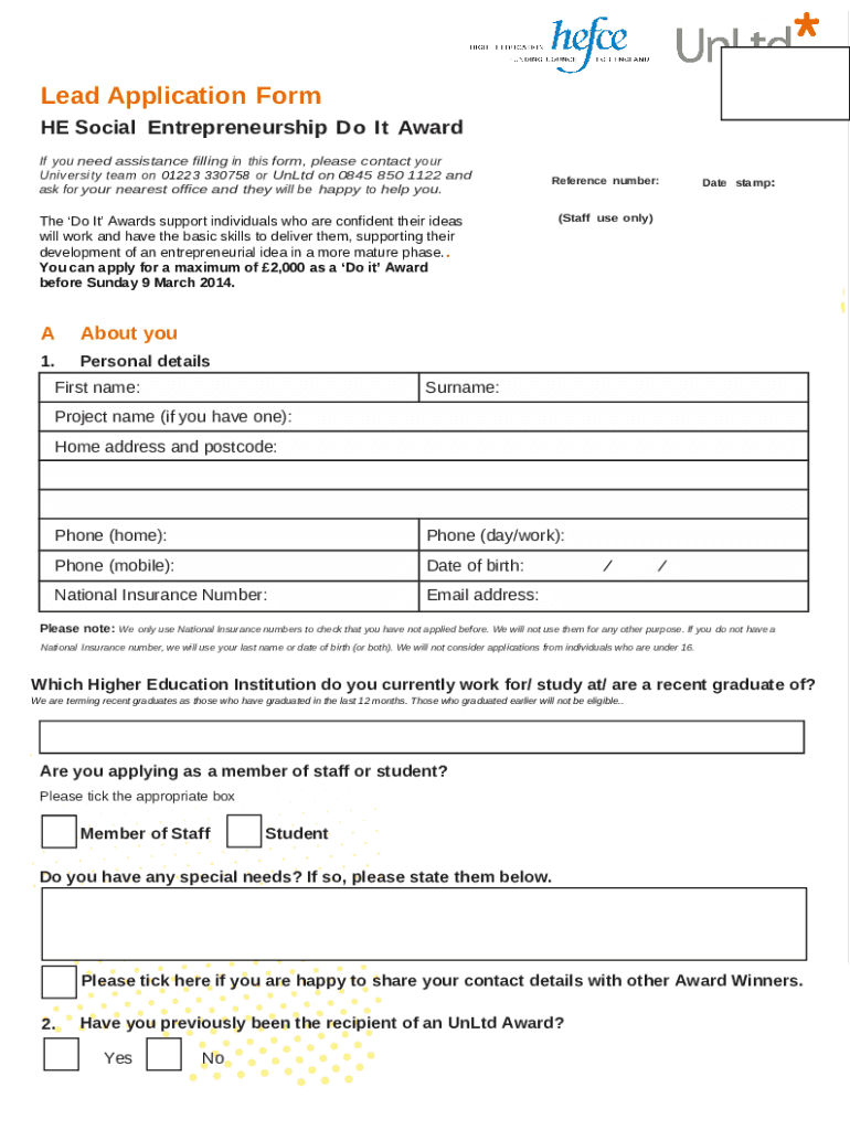 Social Entrepreneurship Certificate for Social Sector Leaders Doc Template | pdfFiller