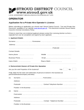 New Vehicle Licence Doc Template | pdfFiller