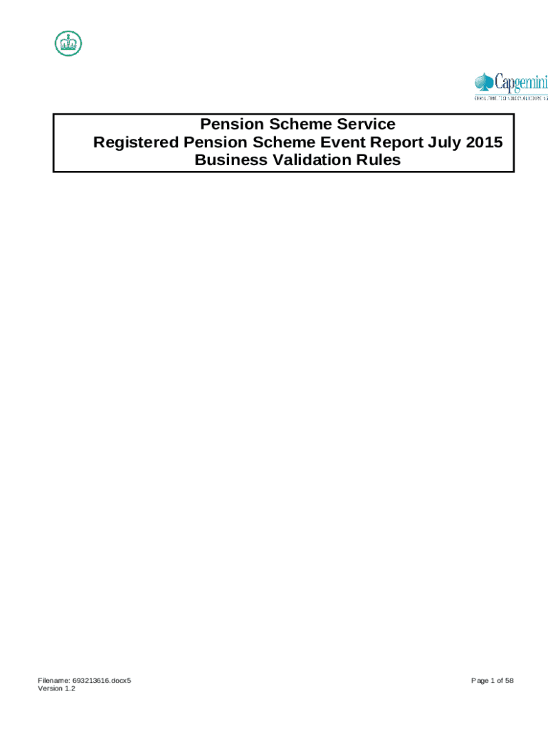 Pension Schemes Online Relief at Source Business ... Doc Template ...