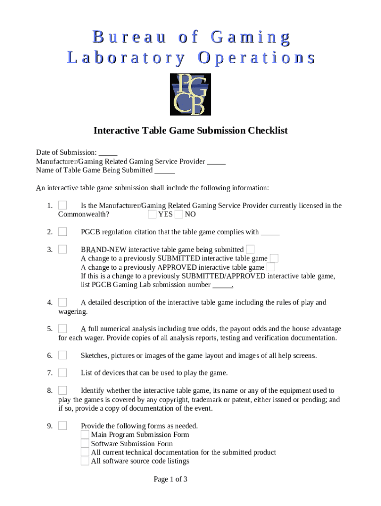 state gaming control board instructions to applicants for ...