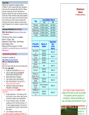 Summary of Key Policies Doc Template | pdfFiller