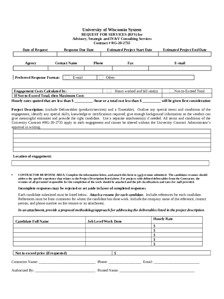 Advisor Assignment Request Doc Template | pdfFiller