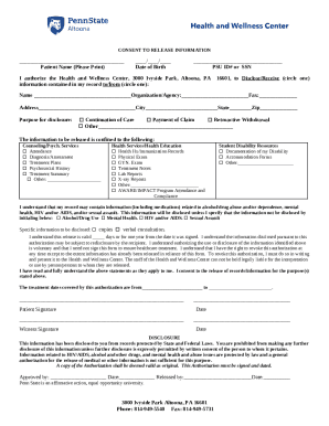 PURDUE UNIVERSITY AUTHORIZATION FOR ... - altoona psu Doc Template ...