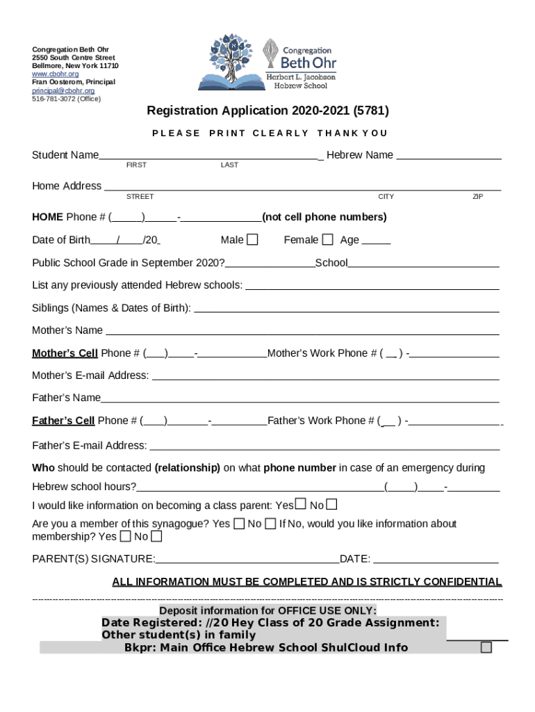 Emergency Contact 2020-2021 (5781) Doc Template | pdfFiller