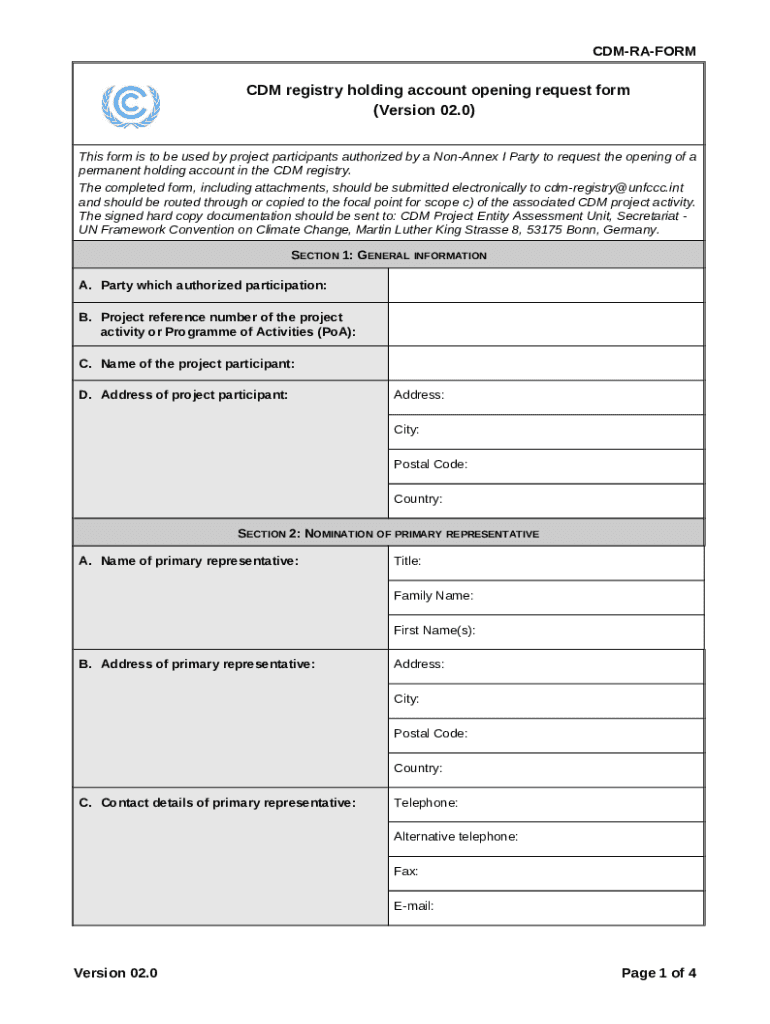 CDM-PDD- Version 07.0 Page 1 of 105 Project ... - cdm unfccc Doc Template | pdfFiller