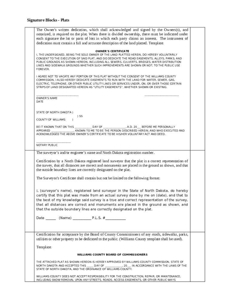 Re-subdivision legal description examples Doc Template | pdfFiller