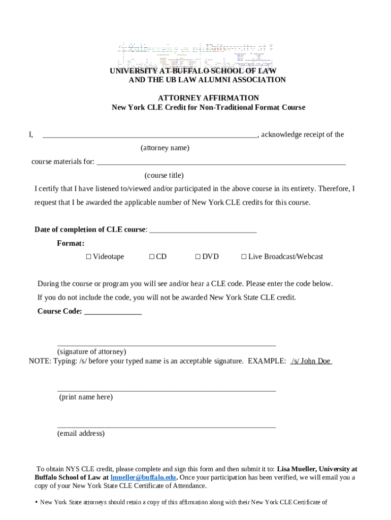 Attorney Affirmation - Microsoft Word Doc Template | pdfFiller