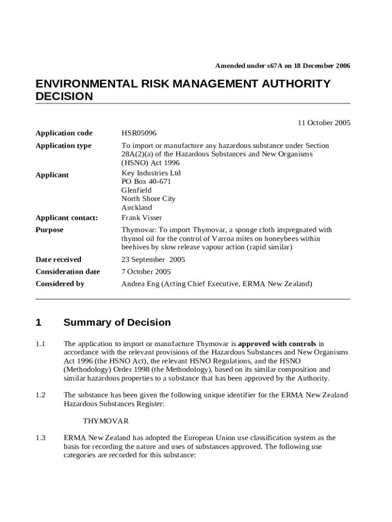 Background on Risk Evaluation Under the Toxic Substances ... Doc ...