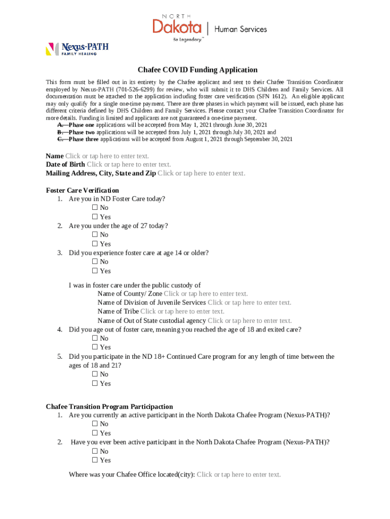 John H. Chafee Foster Care Program for Successful Transition ... Doc ...