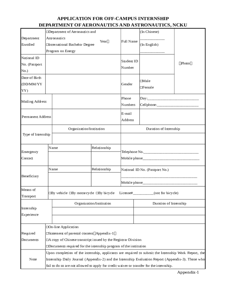 Bachelor Degree, Department of Aeronautics & Astronautics - iaa ncku ...