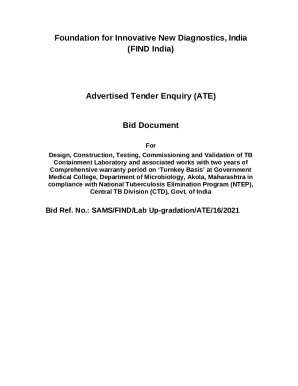 Foundation for Innovative New Diagnostics India-New Delhi Doc Template ...