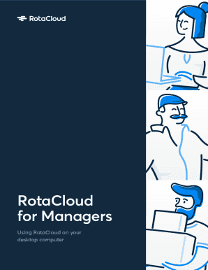 Fillable Online Get Started with RotaCloud: Creating a Basic Rota ...