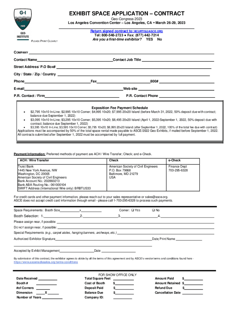 Fillable Online American Society of Civil Engineers - ASCE Geo-Congress ...