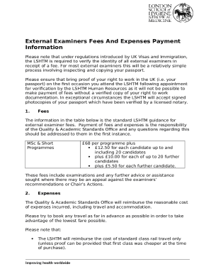 External examiner report Doc Template | pdfFiller
