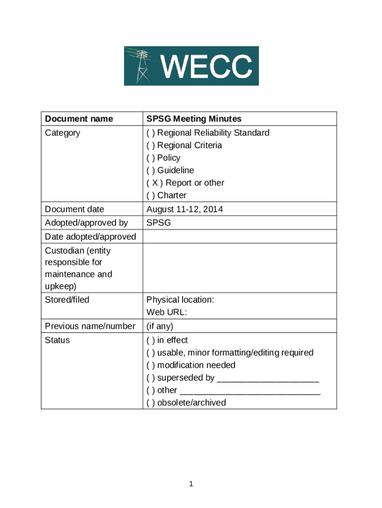 Standard Processes Manual Revisions to Address SPSEG ... Doc Template | pdfFiller