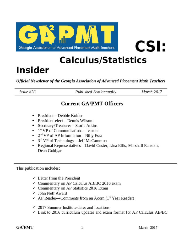 Online CSI: Calculus/Statistics Insider - westminster.net ... Doc ...
