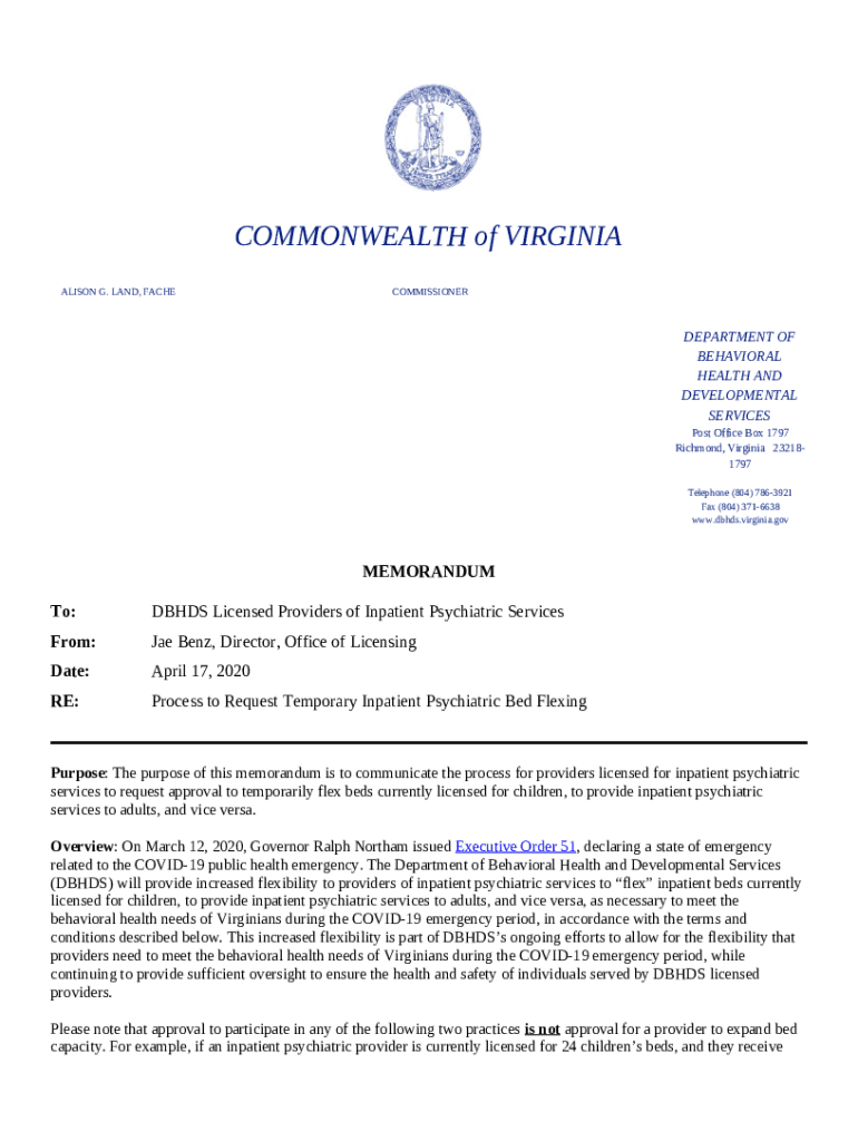 DBHDSFrequently Asked Questions - dbhds virginia Doc Template | pdfFiller