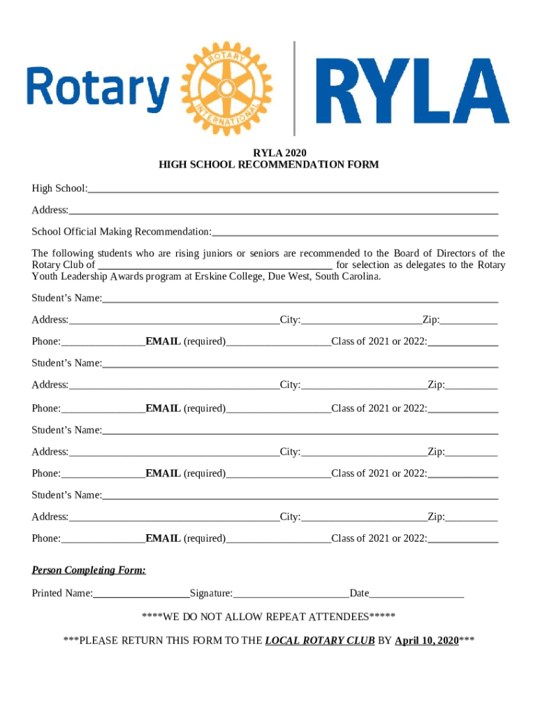 School Official Making Recommendation: Doc Template | pdfFiller