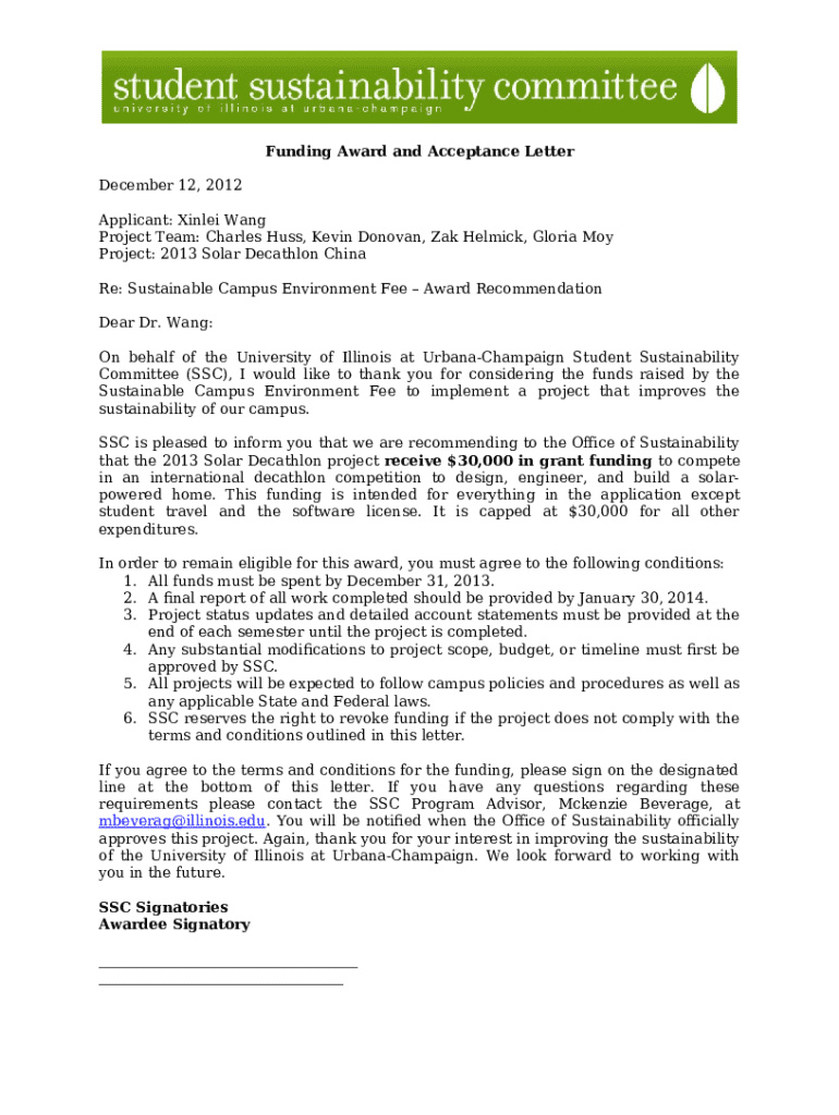 Solar Decathlon Funding Award and Acceptance Letter.docx - icap ...