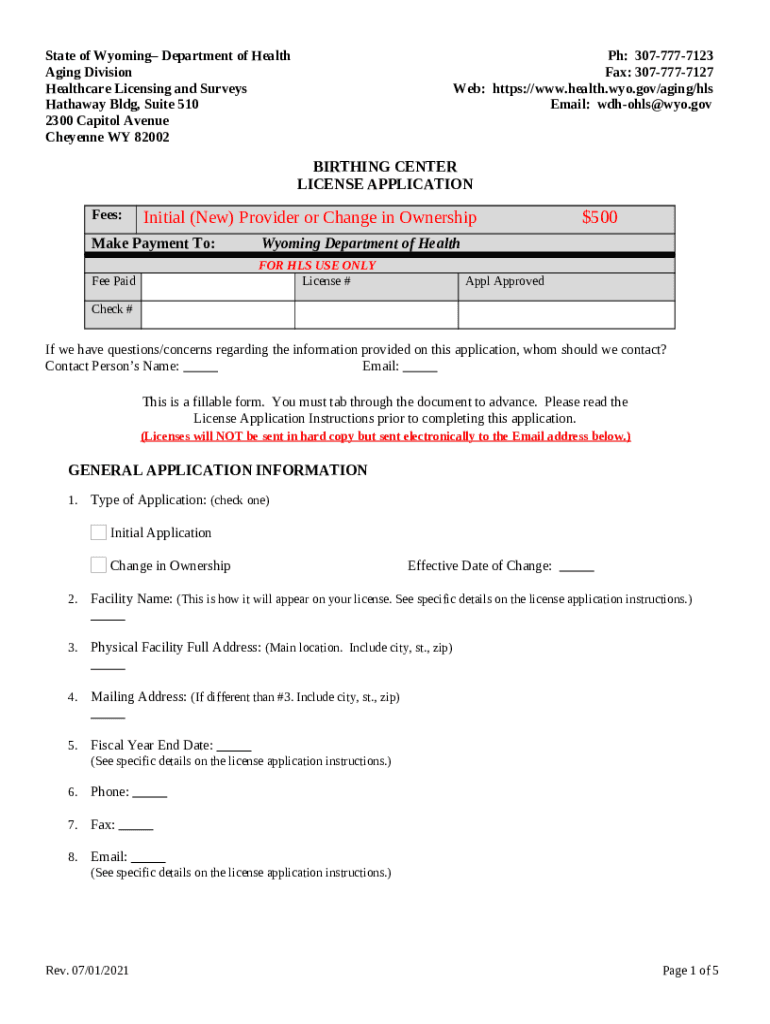 Make Payment To:Wyoming Department of Health Doc Template | pdfFiller