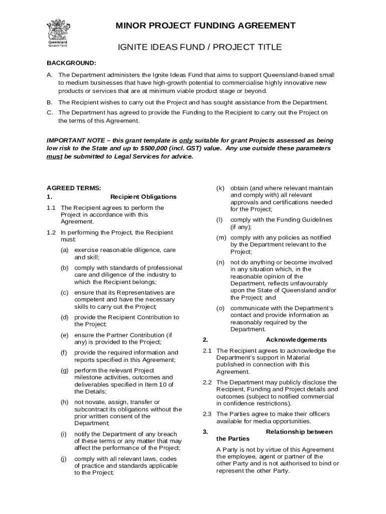 Ignite Ideas Fund: $8 Million Super Round Now Open - advance qld gov ...