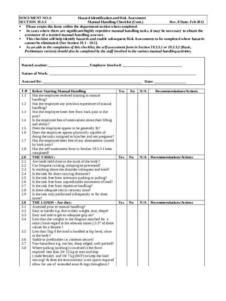 OSHA Technical Manual (OTM) - Section VII: Chapter 1 Doc Template | pdfFiller
