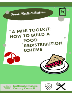 Fillable Online How to set up a Food Redistribution Scheme Fax Email ...