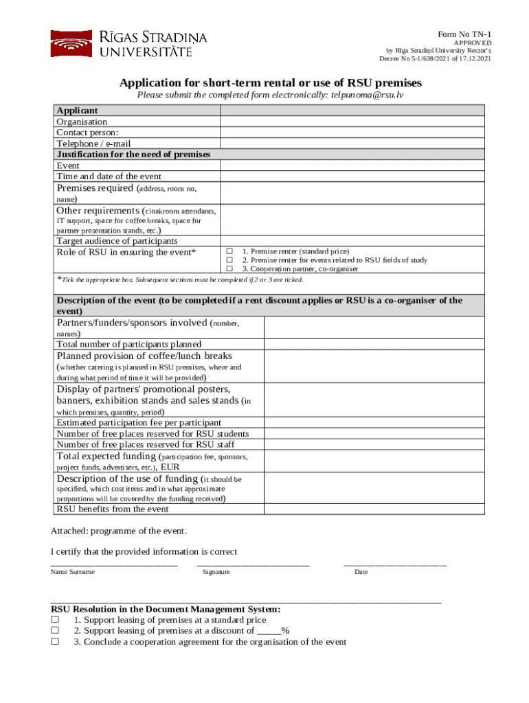 Rga Stradi University General Rules for Technical ... Doc Template ...