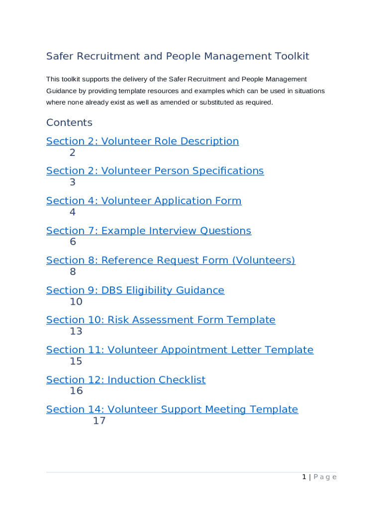 New hiring toolkit supports care providers with safer ... Doc Template ...