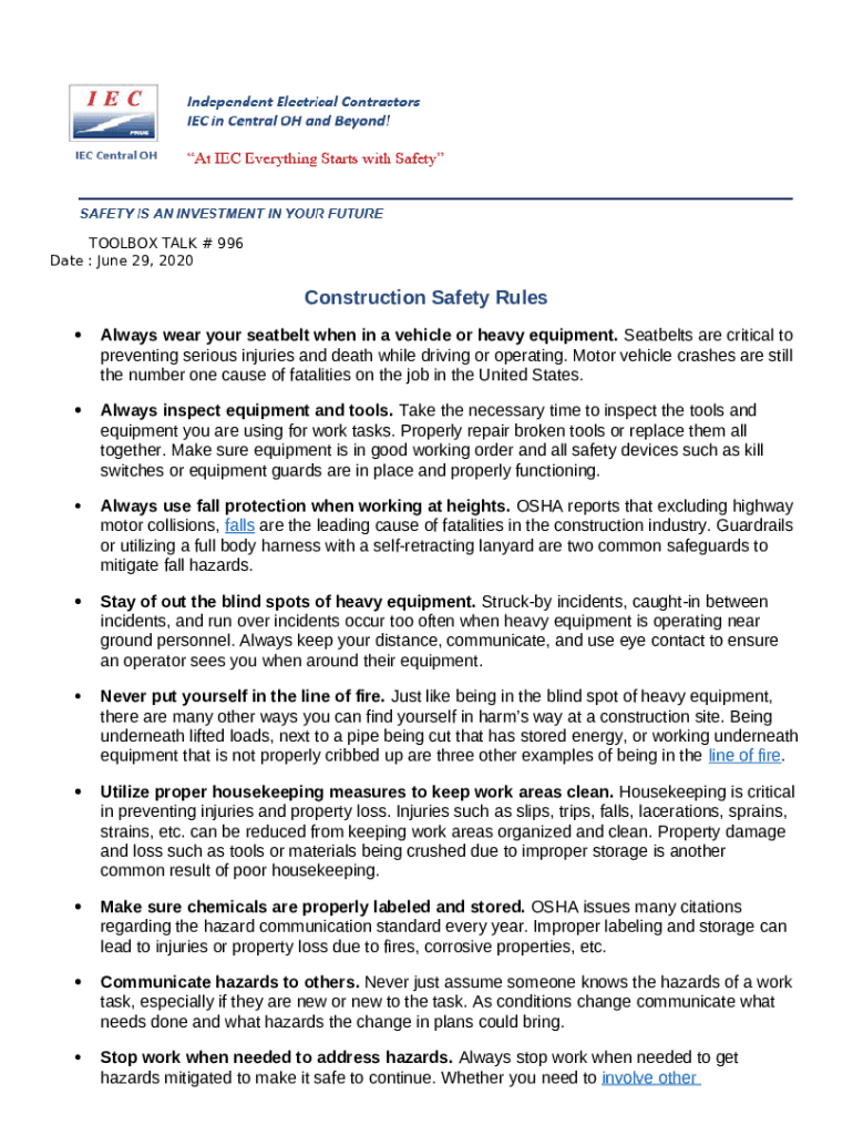 Redundancy of Safety Doc Template | pdfFiller