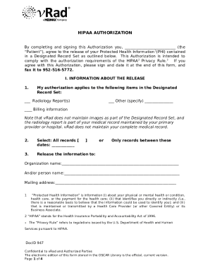 By completing and signing this Authorization you, (the "Patient ...