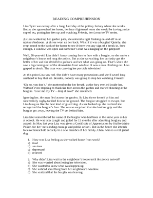 MA Sample Test B2 - SAMPLE TEST B 2 READING Part 1 You... Doc Template ...