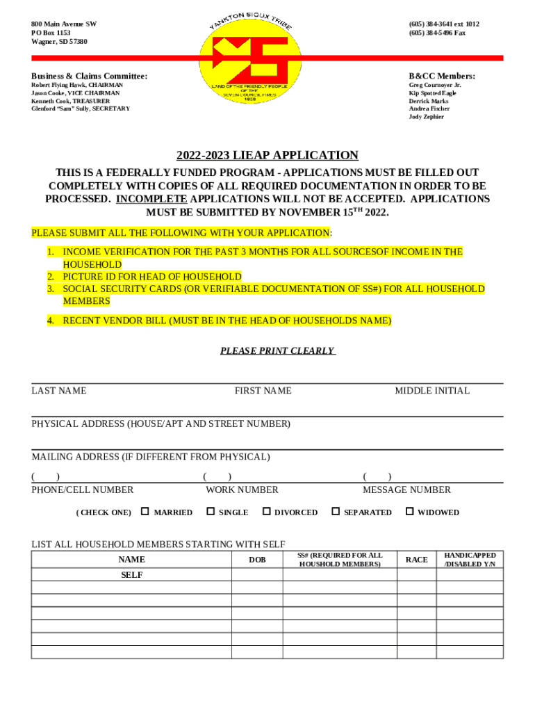 THIS IS A FEDERALLY FUNDED PROGRAM - APPLICATIONS MUST BE FILLED OUT COMPLETELY WITH COPIES OF ...